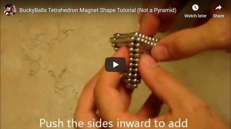 How to make New Buckyballs Shape – Tetrahedron – Dan Dreifort